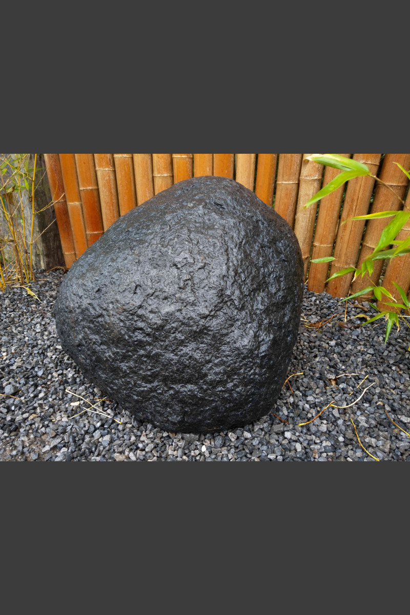 Basalt Findling 270kg - Solitärsteine - Monolithique