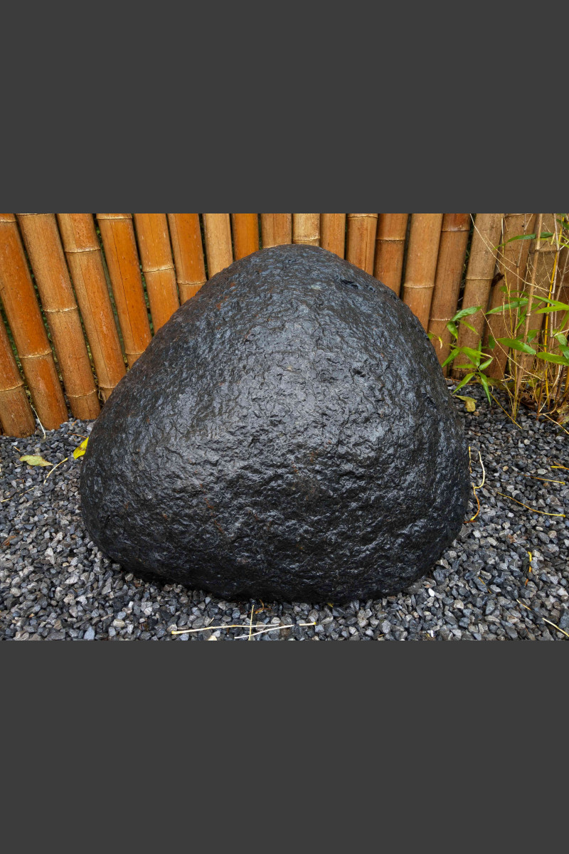 Basalt Findling 270kg - Solitärsteine - Monolithique