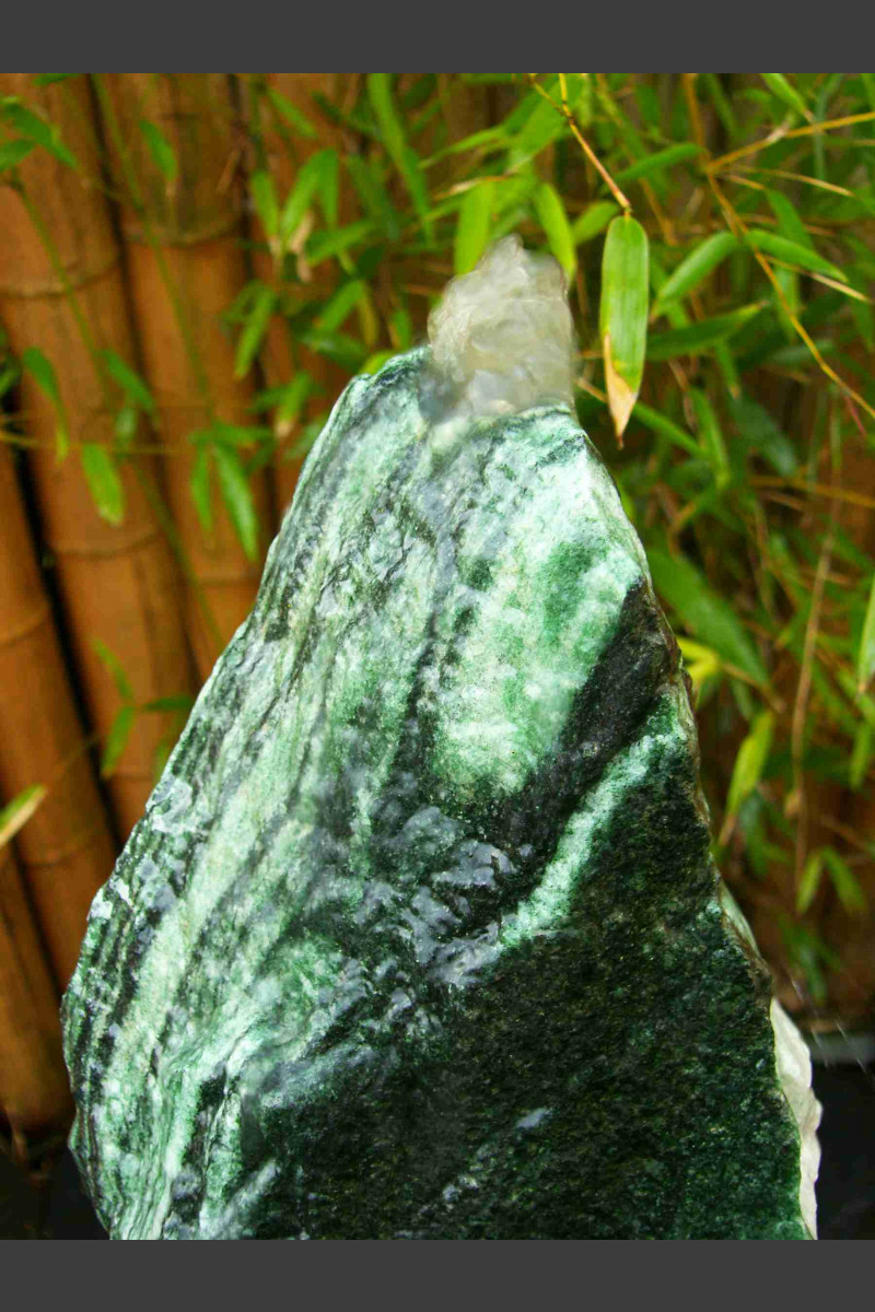 Kit Fontaine Monolithe Atlantis Quartzite vert 95cm - Quarzite ...