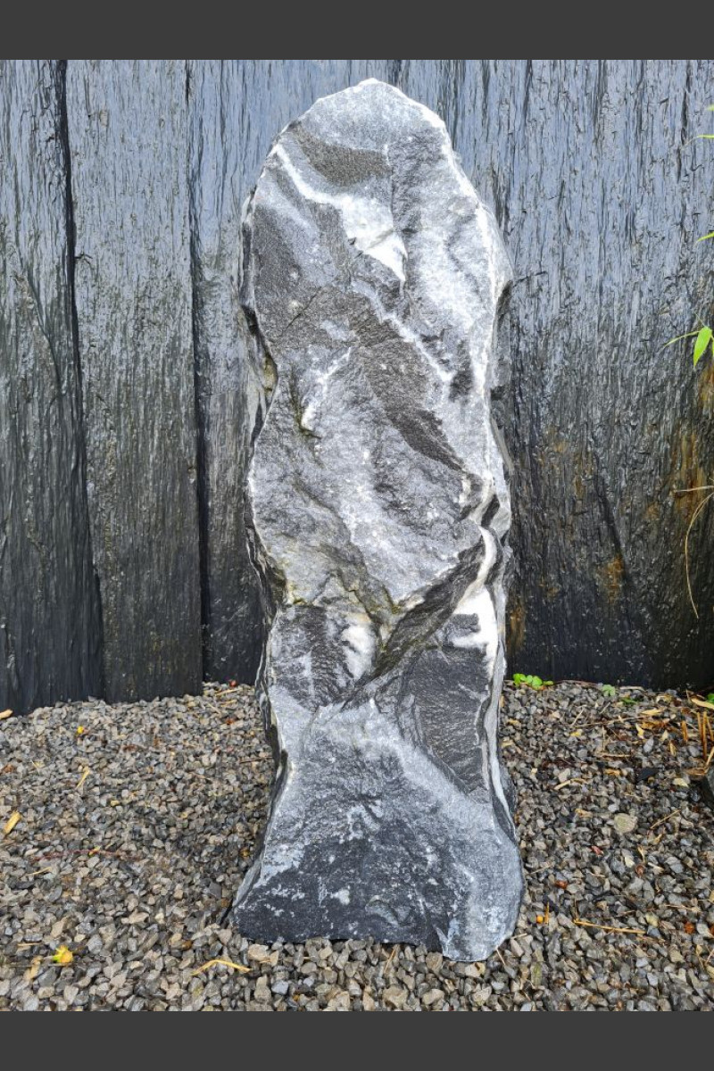 Alaska Marbre Monolith noir-blanc 92cm de haut - Marbre - Calcaire ...