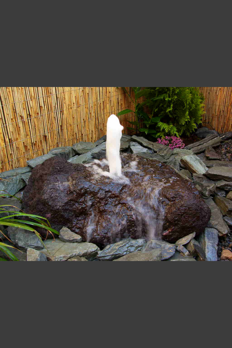 Fontaine jet d'eau moussant lave 65cm - Fontaines Spéciales - Fontaines ...