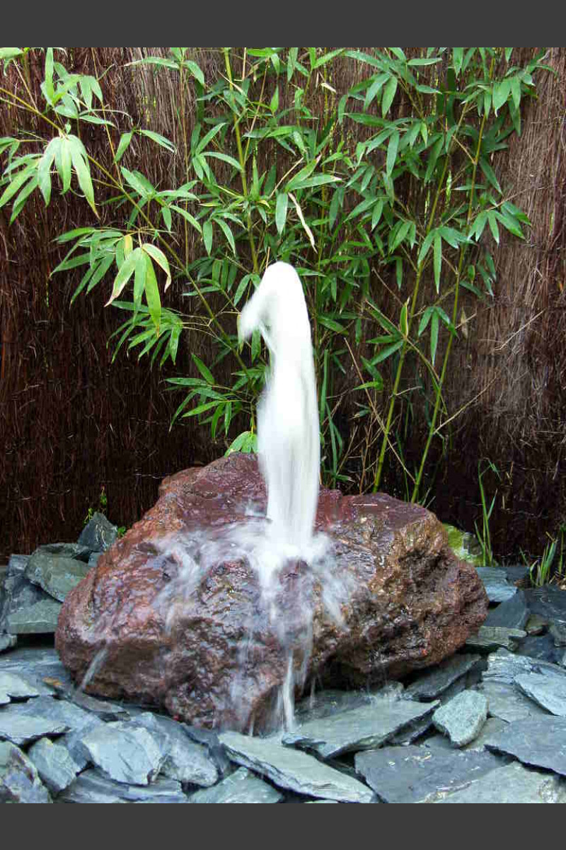 Fontaine jet d'eau moussant lave 45cm - Fontaines Spéciales - Fontaines ...