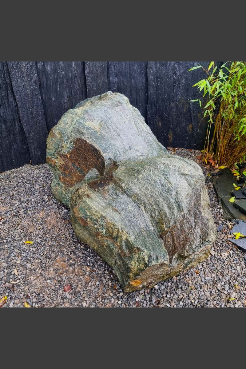 Roche Solitäre Schiste gris-brun 150cm - Monolithique