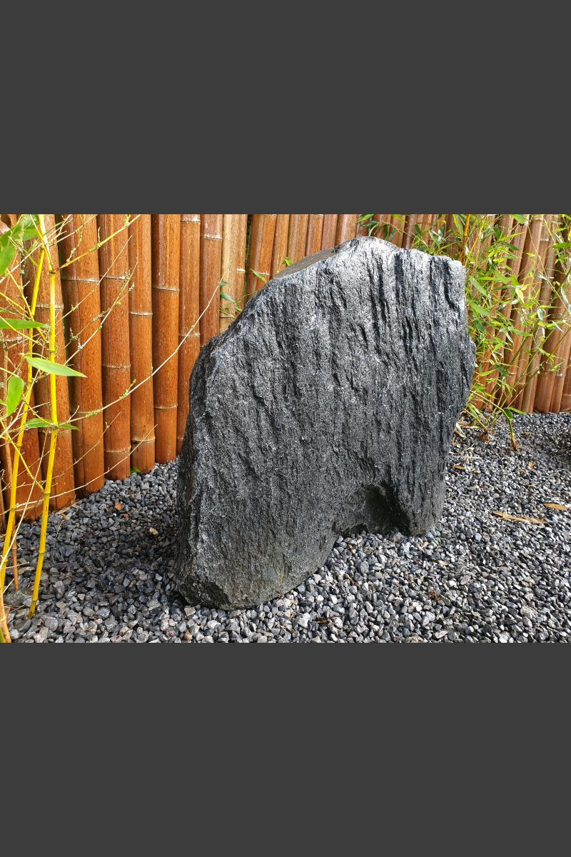 Pierre Solitäre Schiste gris-noir - Monolithique