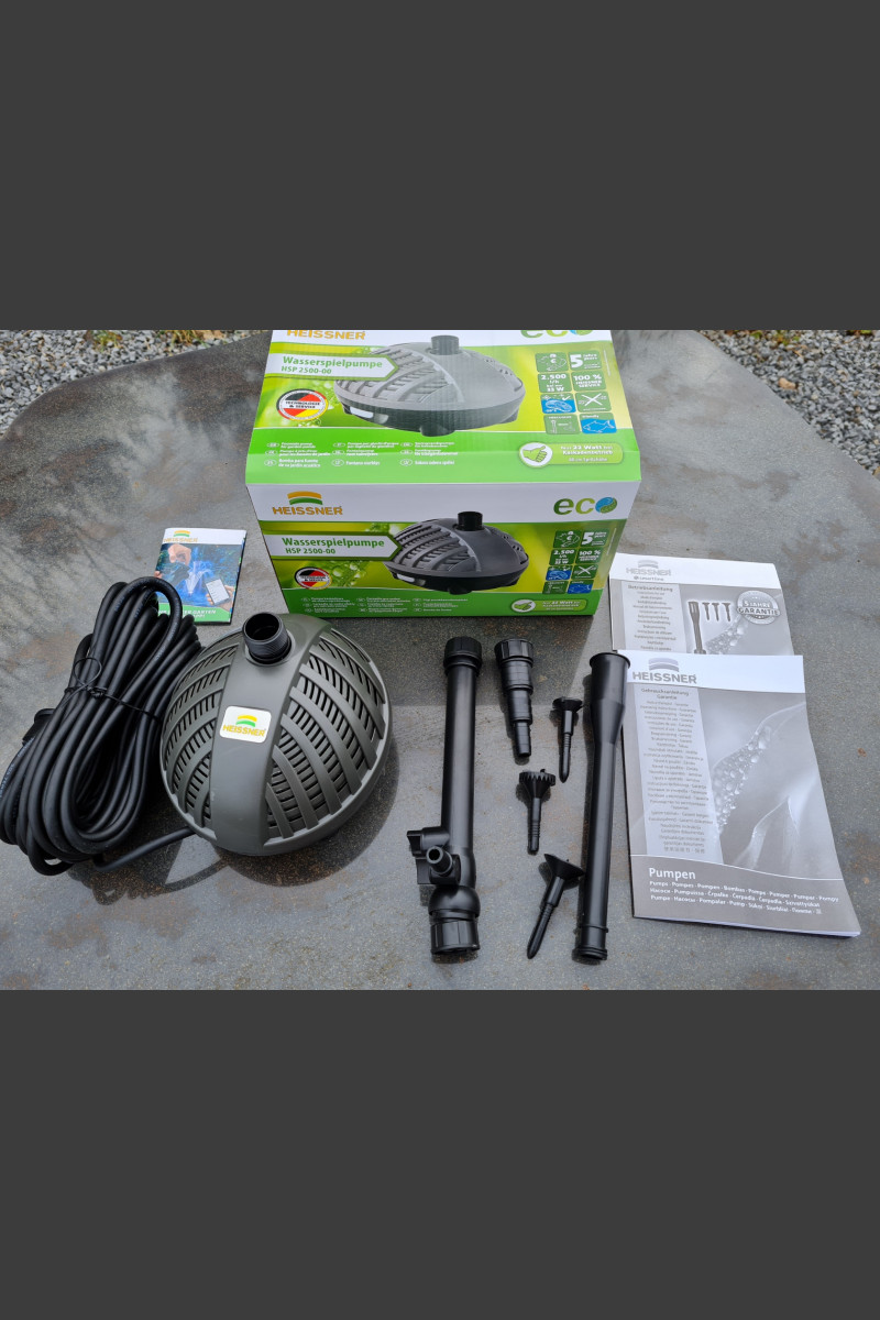 Heissner Smartline ECO Wasserspielpumpe (HSP1000-00) - Monolithique