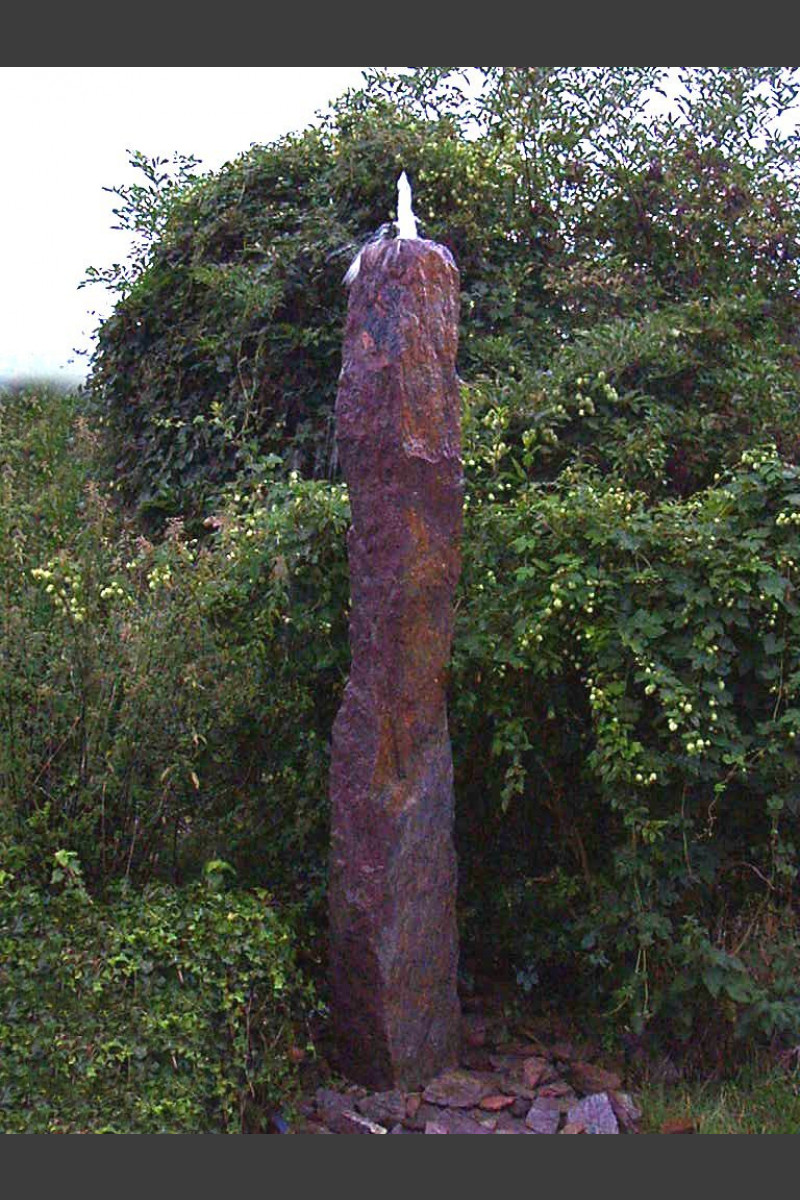 Compleetset fontein rode kleurrijke leisteen 3m - Waterornamenten ...