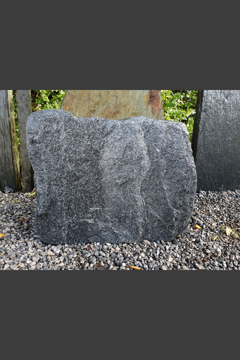 Rots van gijs-zwart Leisteen 130kg - Monolithique