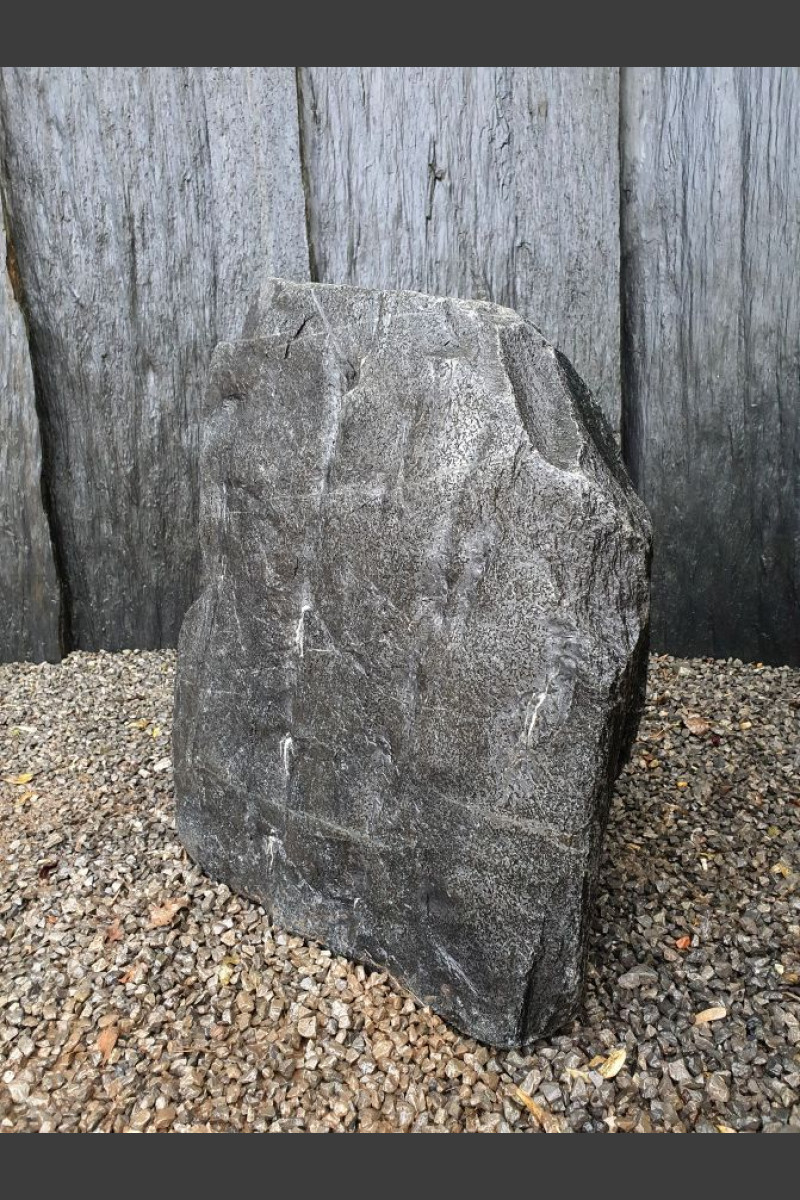 Rots van gijs-zwart Leisteen 130kg - Monolithique